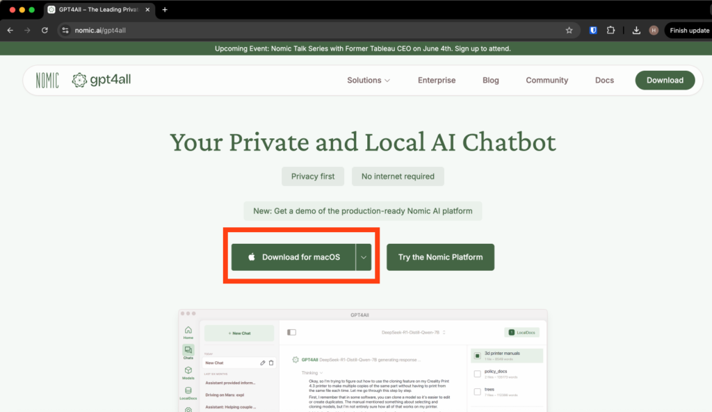 How To: Use Generative AI Offline (using GPT4ALL) – BCcampus Open GenAI Project
