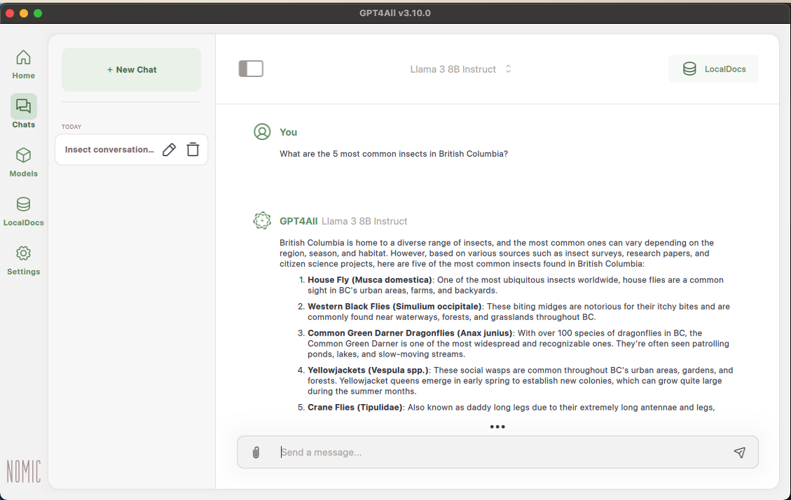 How To: Use Generative AI Offline (using GPT4ALL) – BCcampus Open GenAI Project